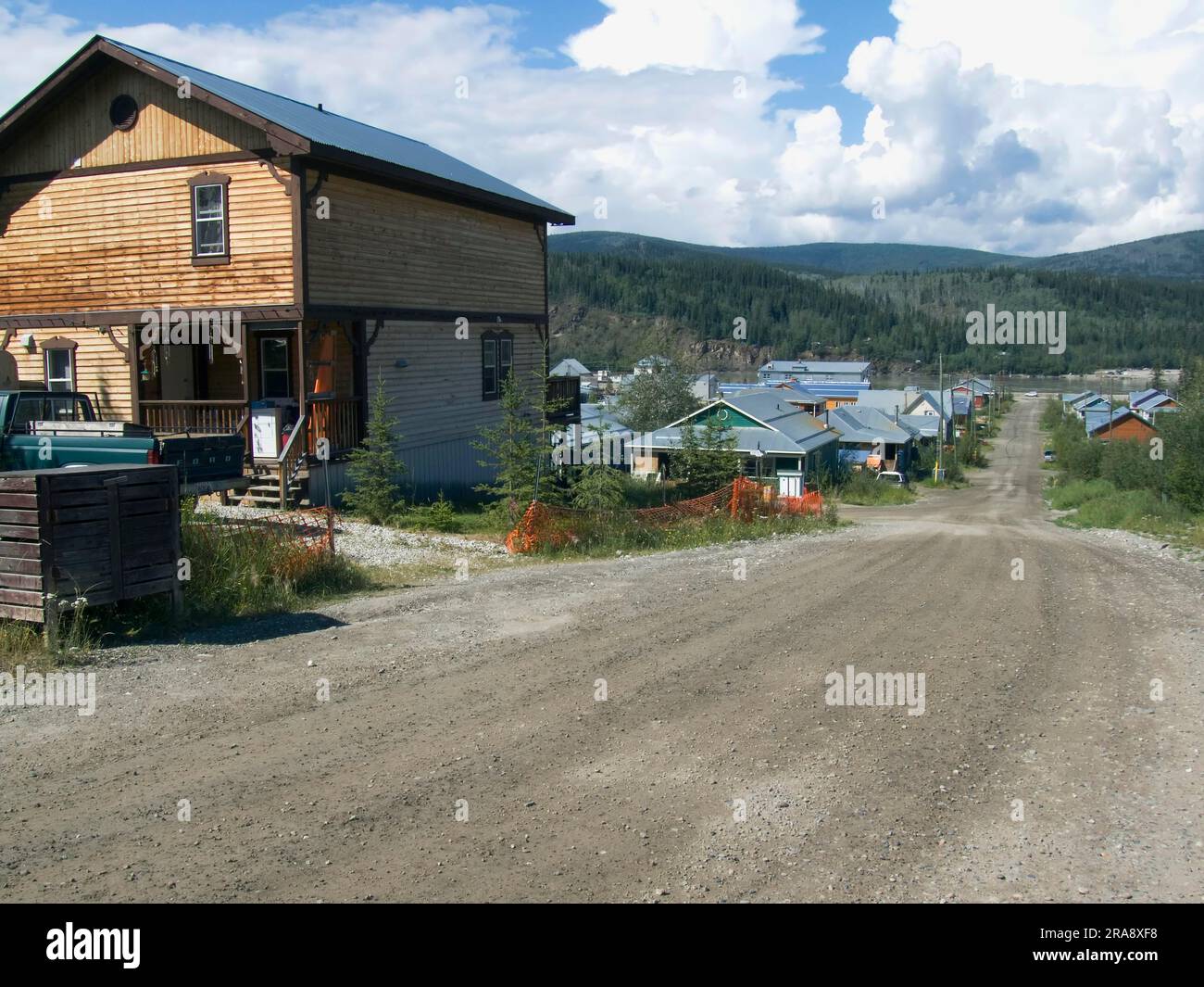 House, Dawson City, Yukon, Canada Stock Photo - Alamy