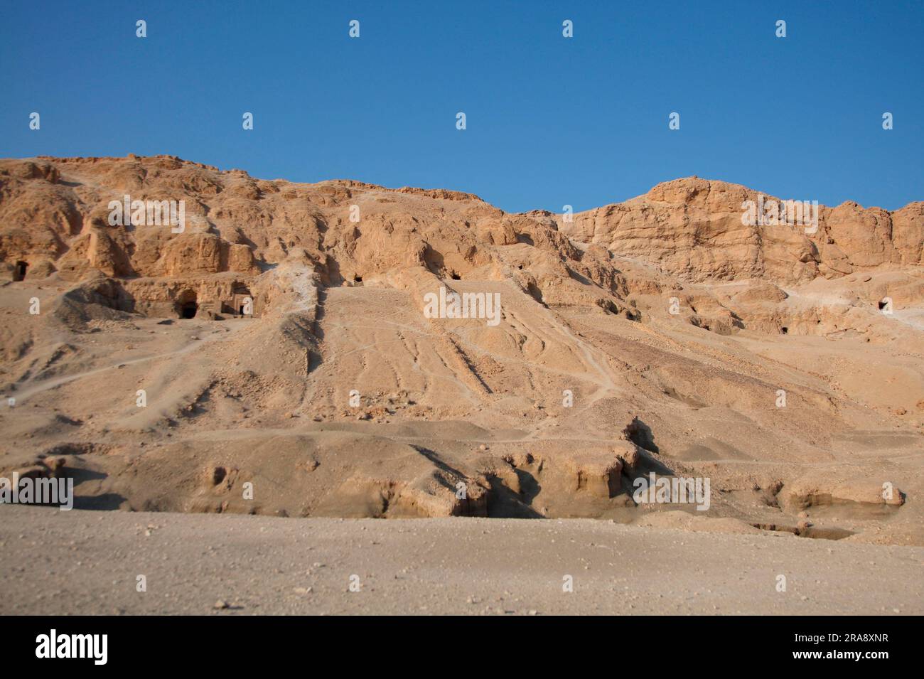 Rock Landscape, Valley of the Kings, Egypt Stock Photo - Alamy