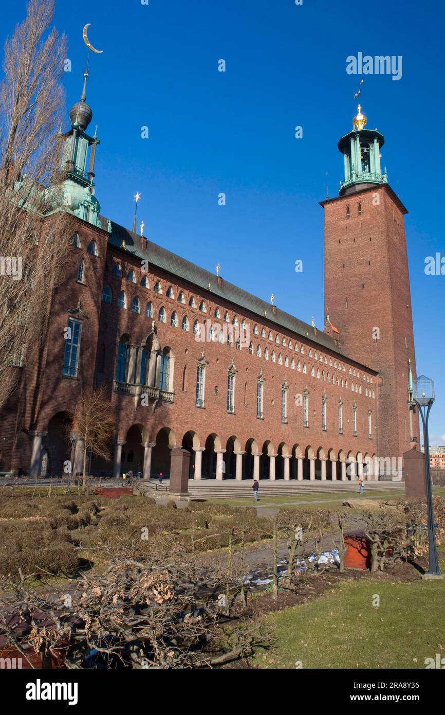 Stockholms stadshus, City Hall, Stockholm, Sweden Stock Photo - Alamy