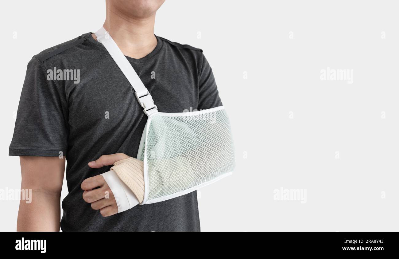 Hand splint hi-res stock photography and images - Alamy