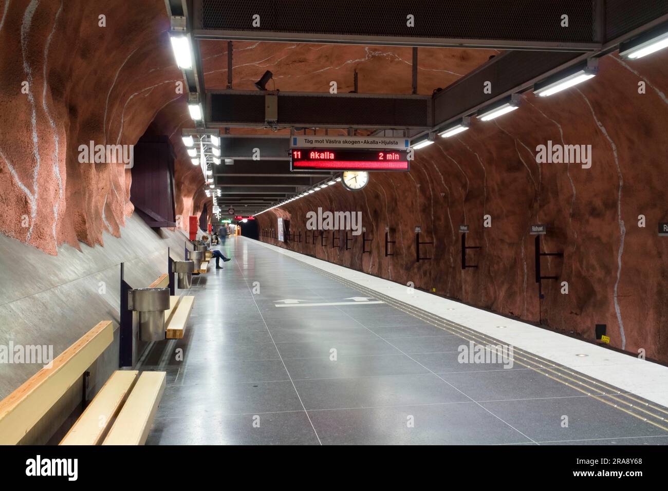 City Hall Underground Station, Stockholm, Sweden, Underground Station ...