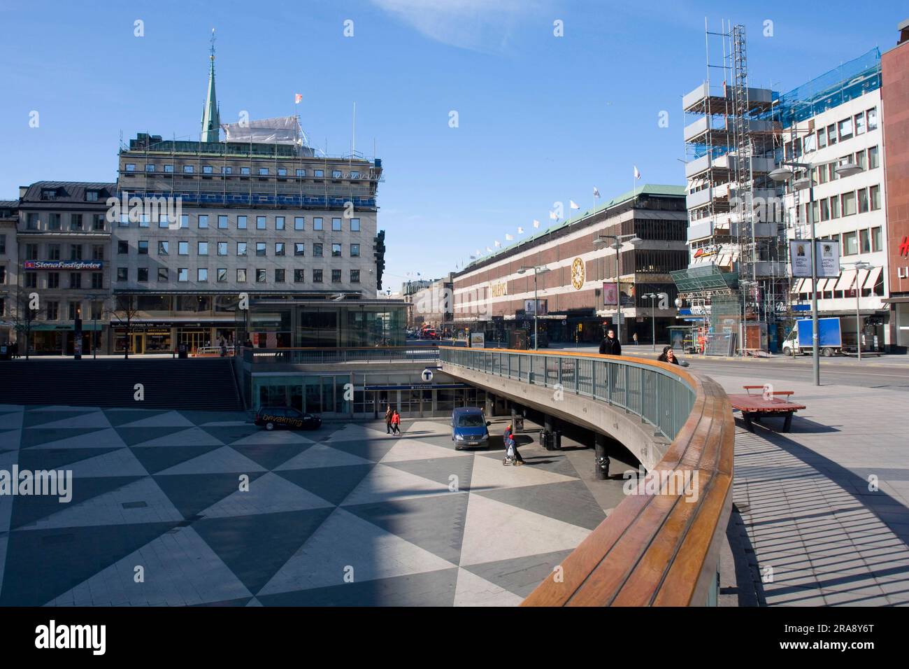 Square, in front of Kulturhuset, Sergels torg, Norrmalm, Stockholm ...