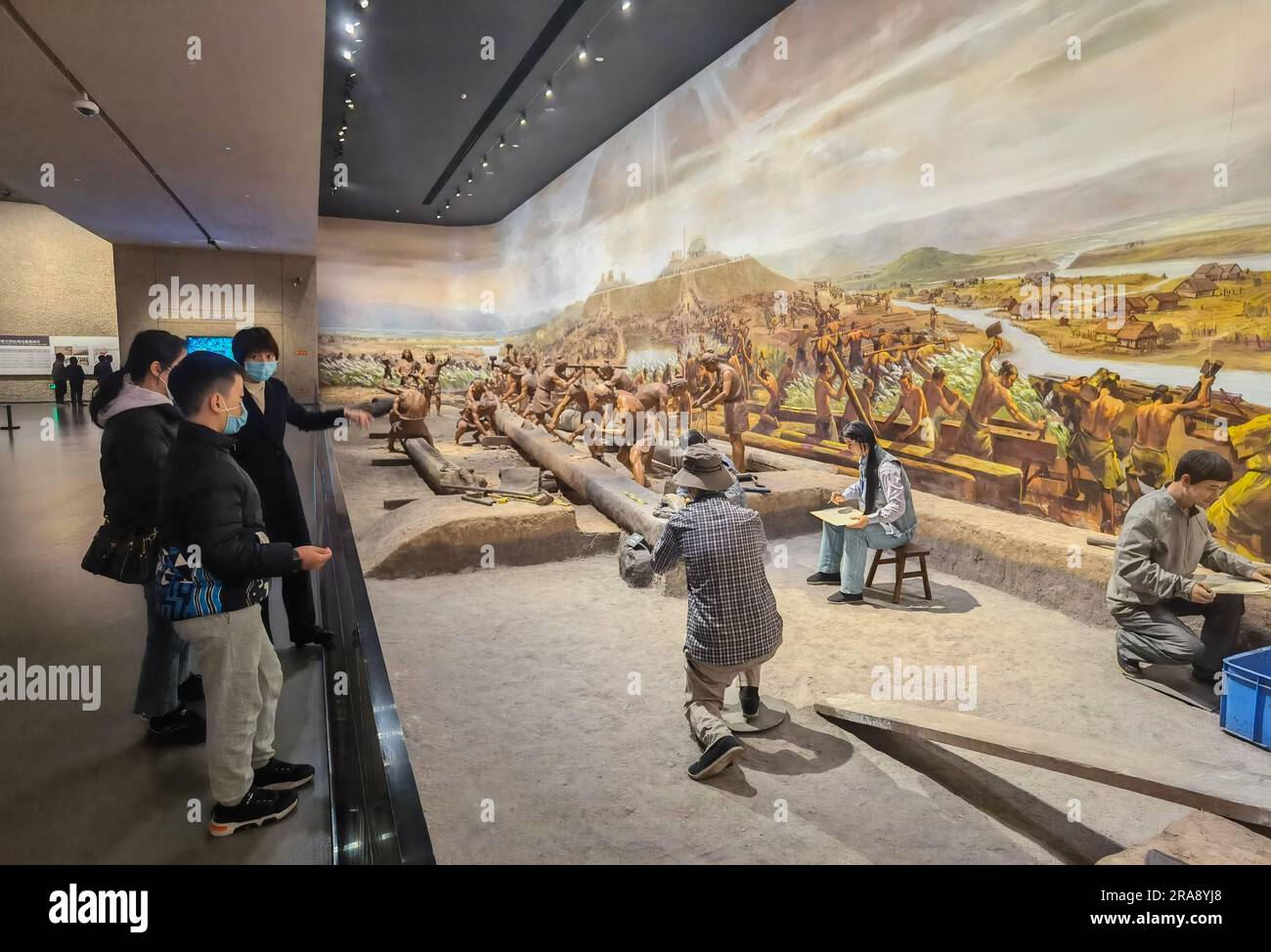 Beijing, China's Zhejiang Province. 4th Mar, 2023. People visit the ...