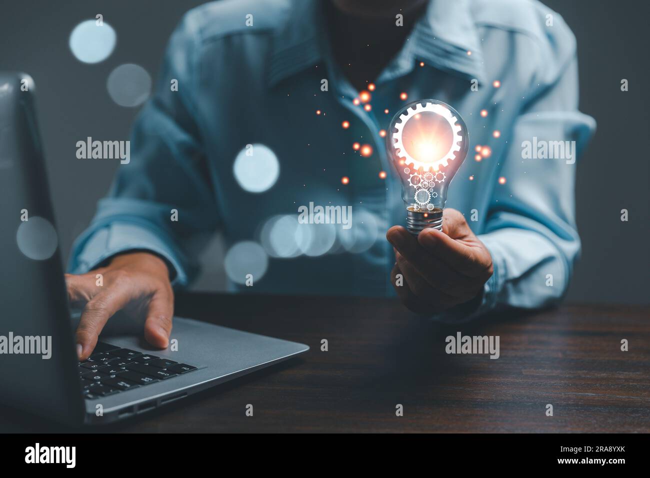 woman Hand holding Light bulb Global Internet connection. Business ... woman Hand holding Light bulb Global Internet connection. Business ...