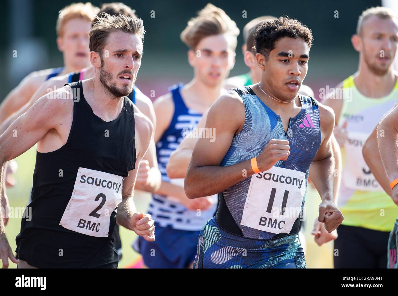 Charlie Da’vall Grice and Samuel Reardon competing in the BMC men’s ...