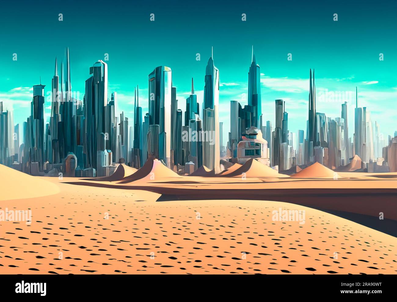 Mirage desert hot surface hi-res stock photography and images - Alamy