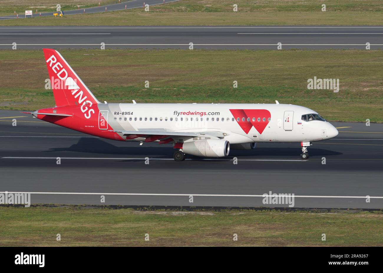 ISTANBUL, TURKIYE - SEPTEMBER 17, 2022: Red Wings Airlines Sukhoi 100 ...