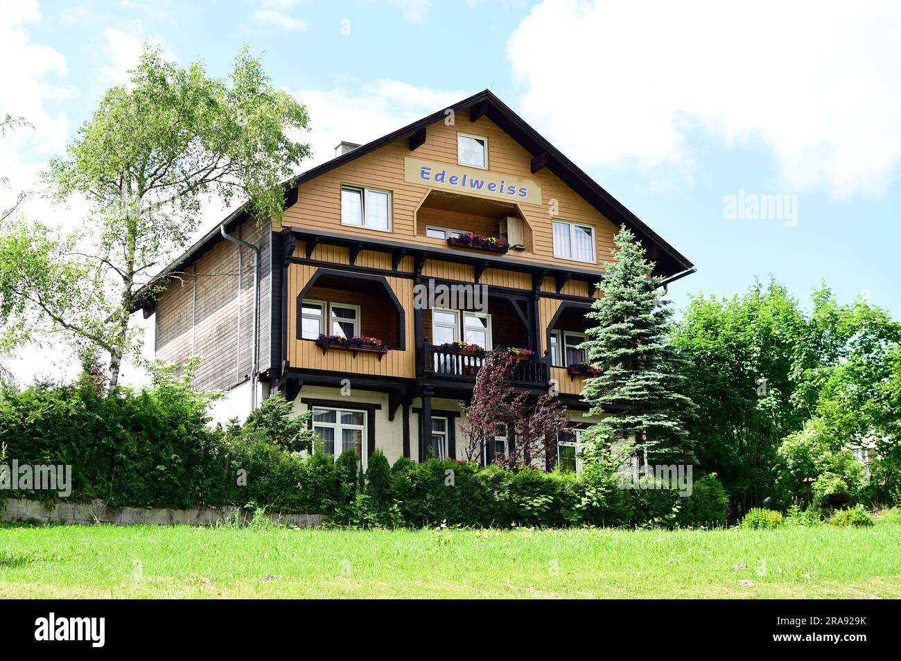 Gasthof edelweiss hi-res stock photography and images - Alamy