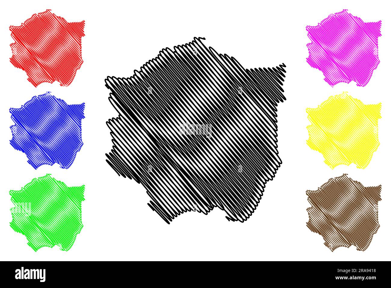 Map of exeter Stock Vector Images - Alamy