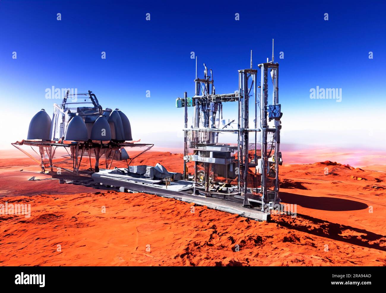 Mars explorer on mars hi-res stock photography and images - Alamy