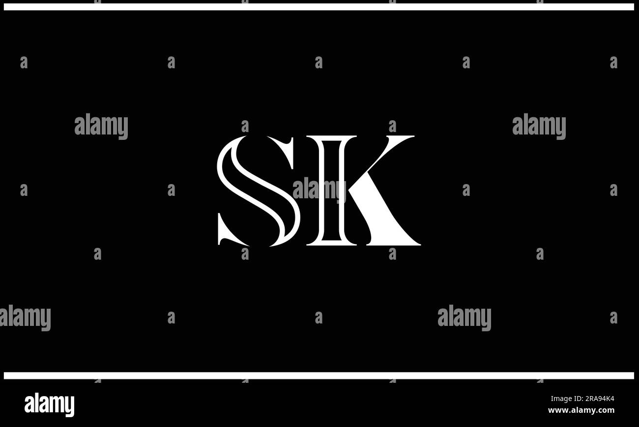 Ks font Stock Vector Images - Alamy