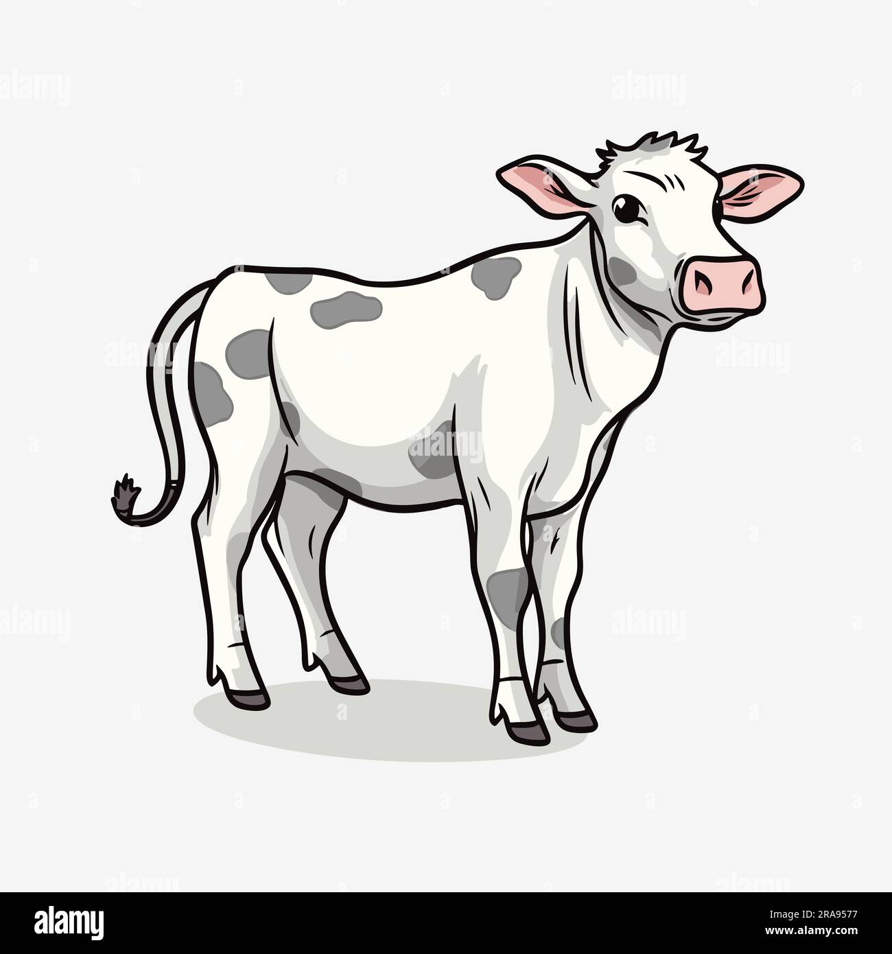 Heifer vector vectors hi-res stock photography and images - Alamy