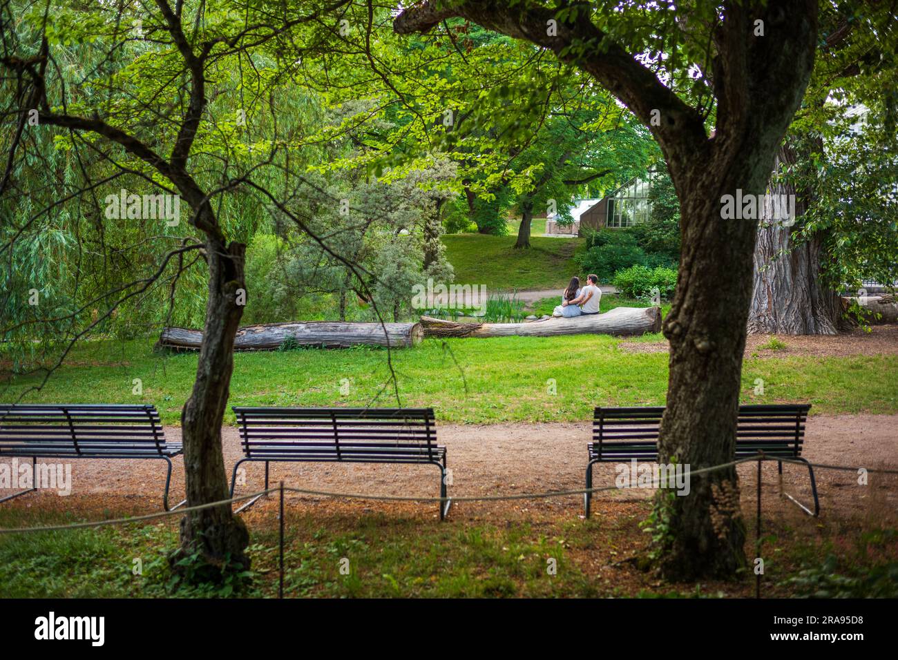 Oslo, Norway, June 20, 2023: The University Botanical Garden (Botanisk ...