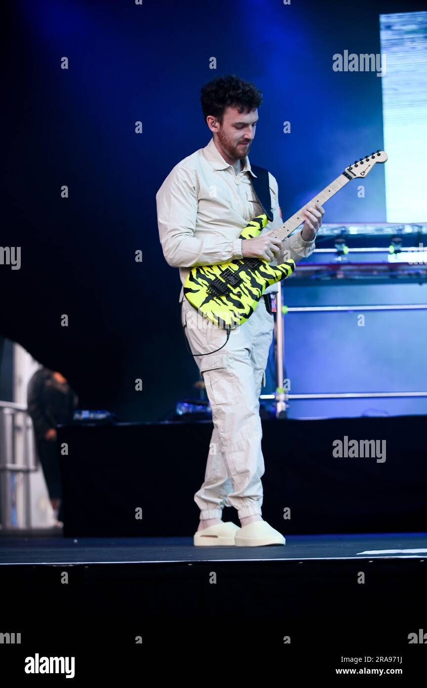 Clean Bandit ,Performing at Doncaster Racecourse , Doncaster , Uk , 01. ...
