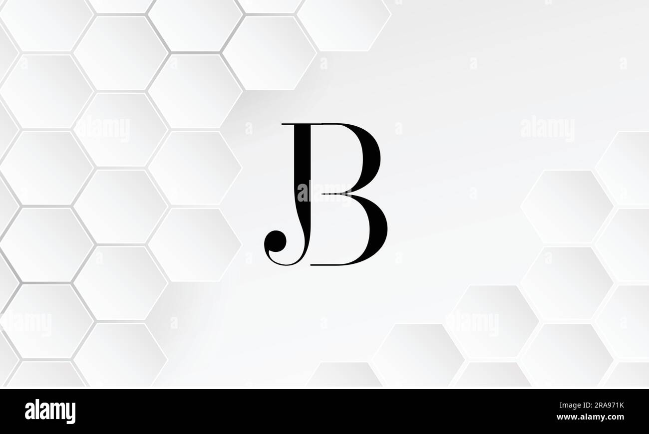 JB, BJ, Abstract Letters Logo Monogram Stock Vector Image & Art - Alamy