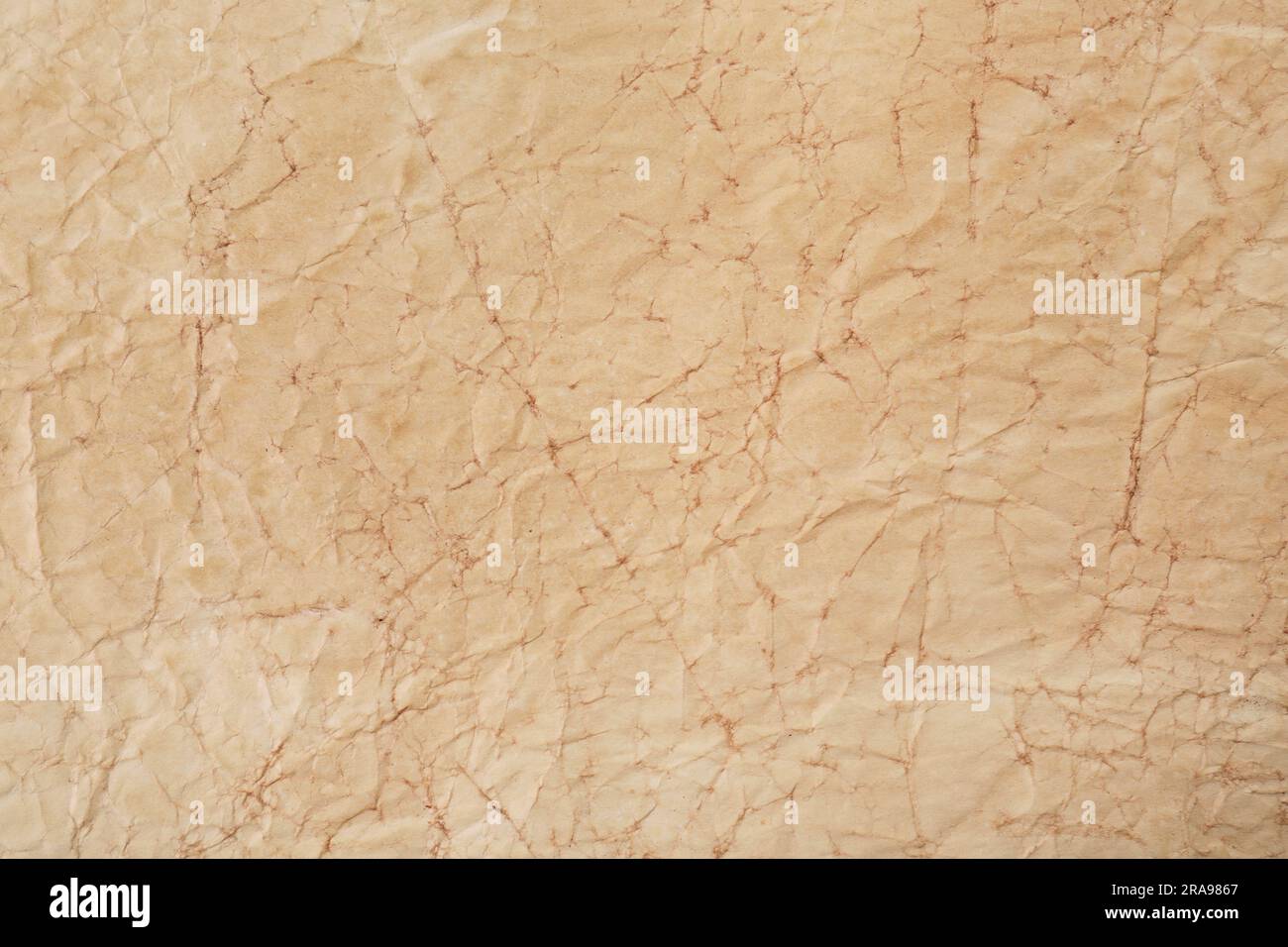 Sheet of parchment paper as background, top view Stock Photo - Alamy