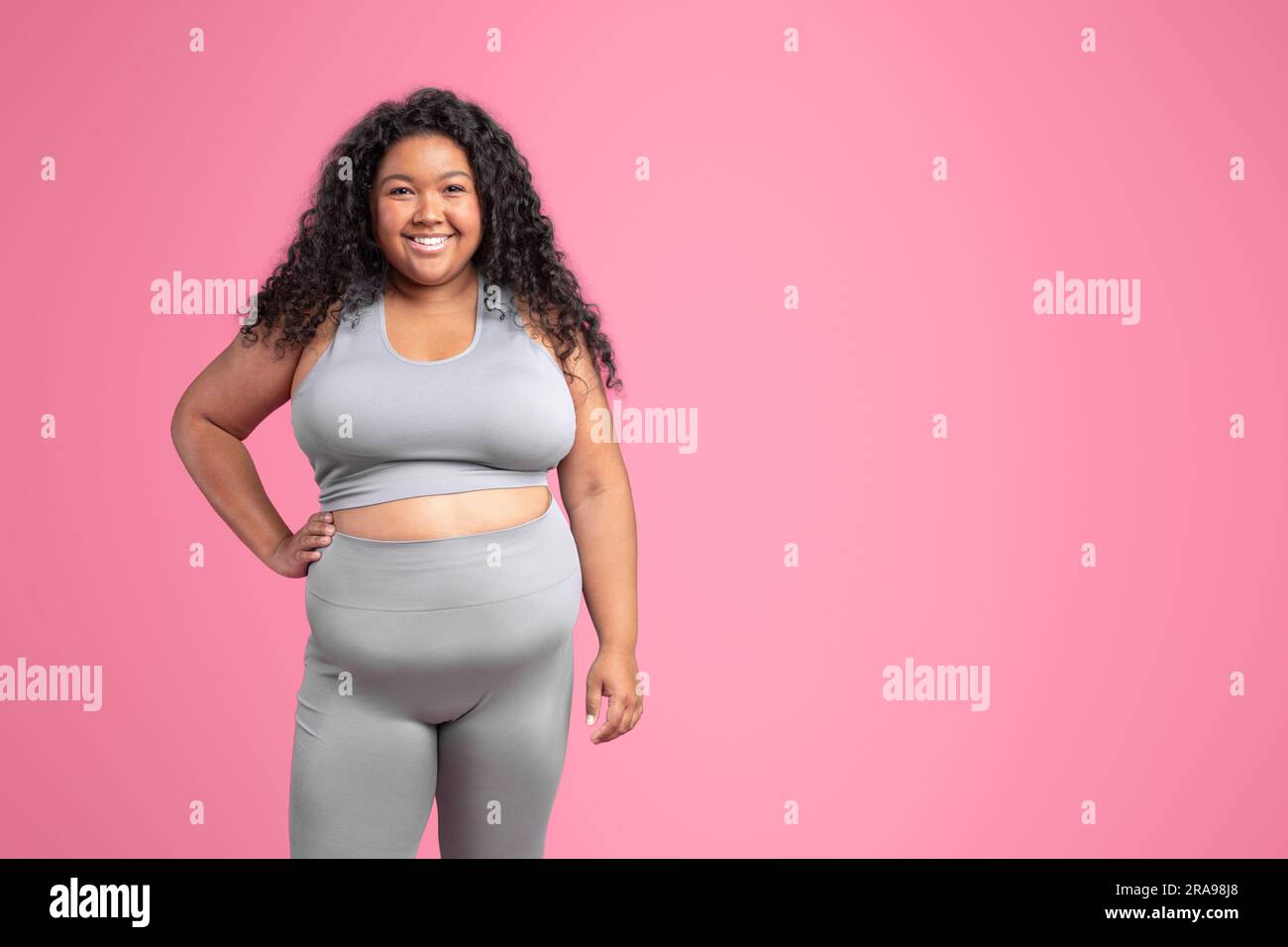 Studio shot of fat black african woman hi-res stock photography and ...