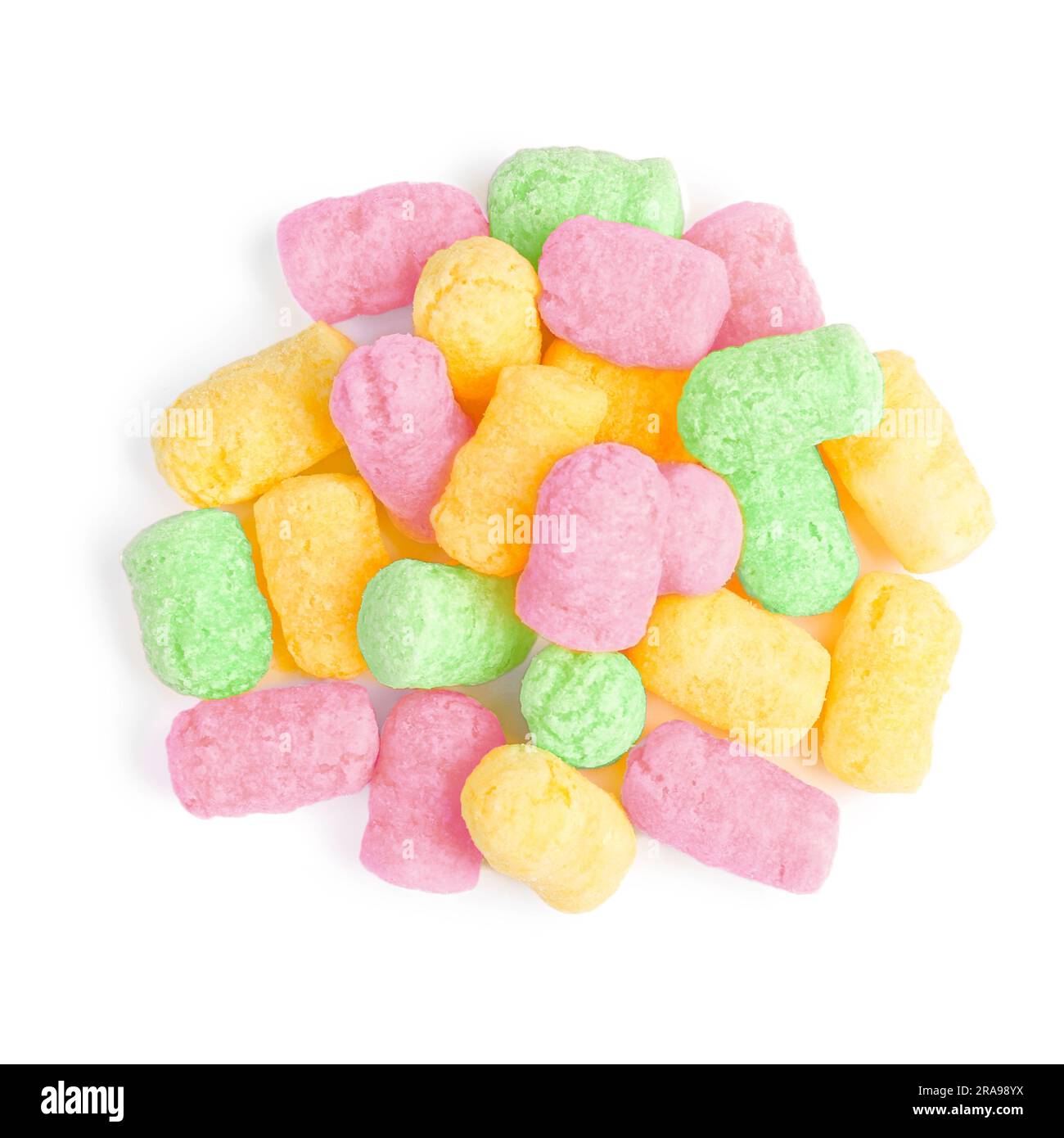 Top view sweet puffs hi-res stock photography and images - Alamy