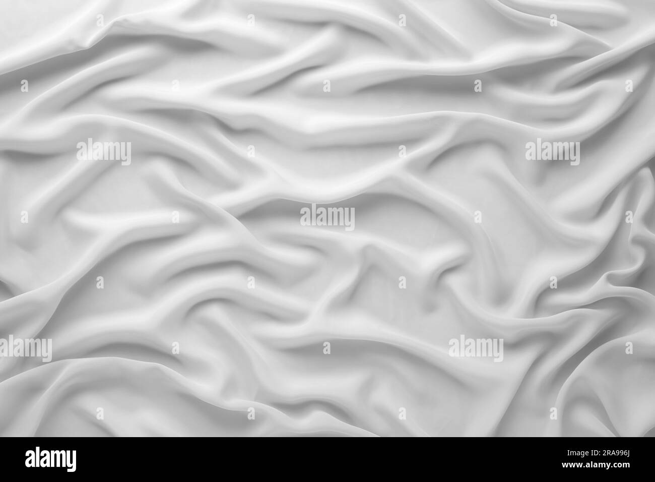 White tulle fabric as background, top view Stock Photo - Alamy