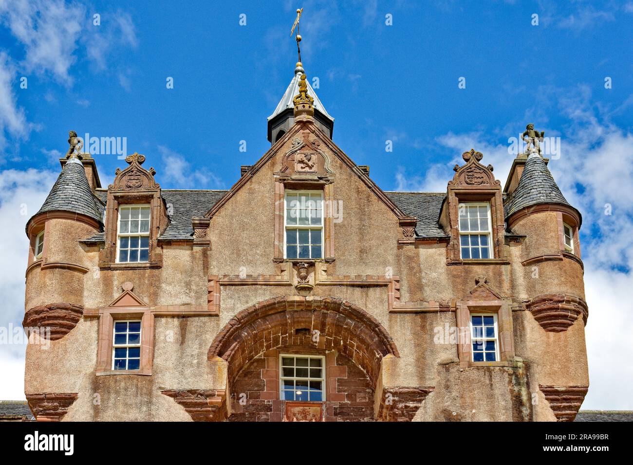 Tower with turrets hi-res stock photography and images - Alamy