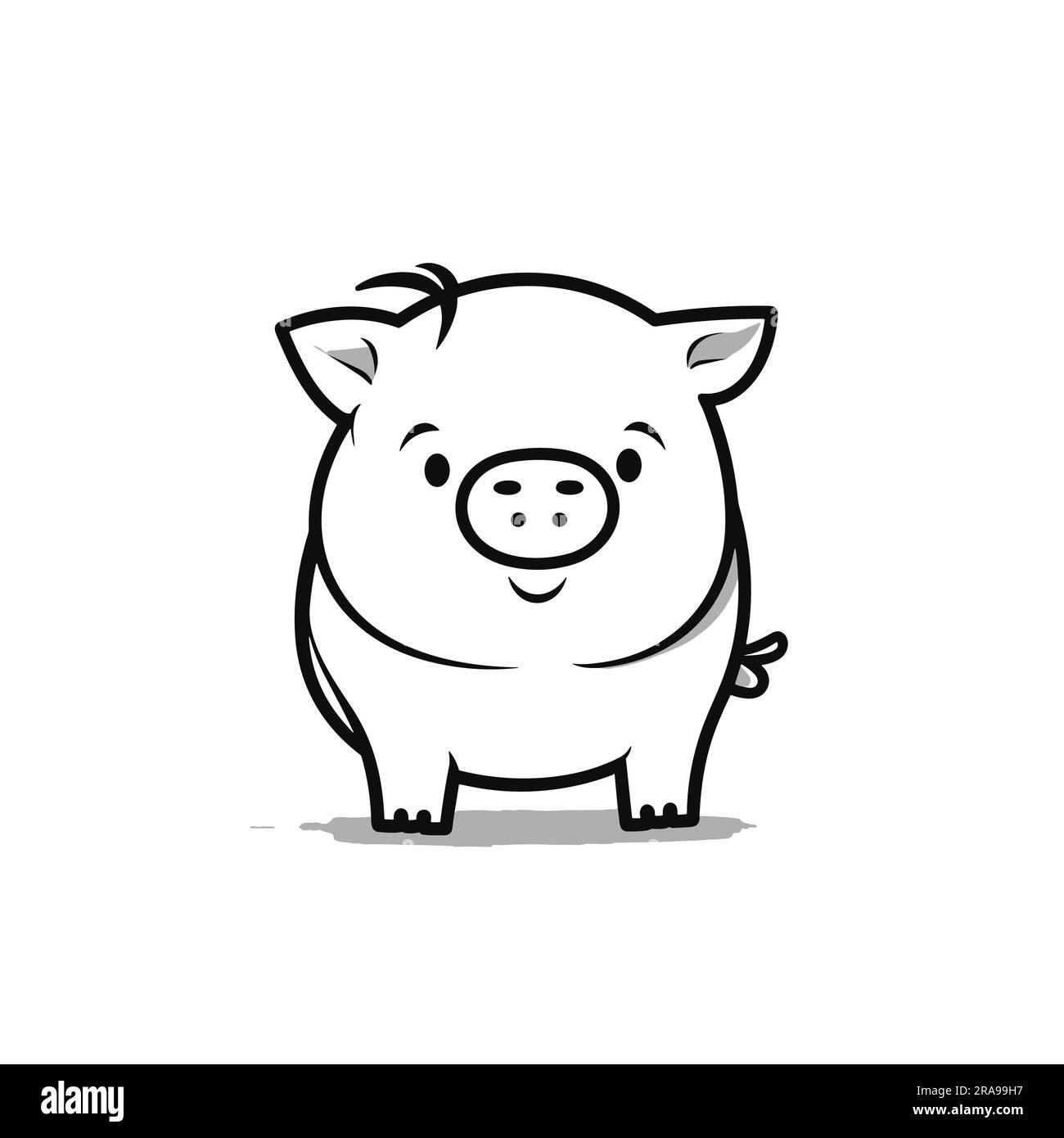 Fresh boar Stock Vector Images - Alamy