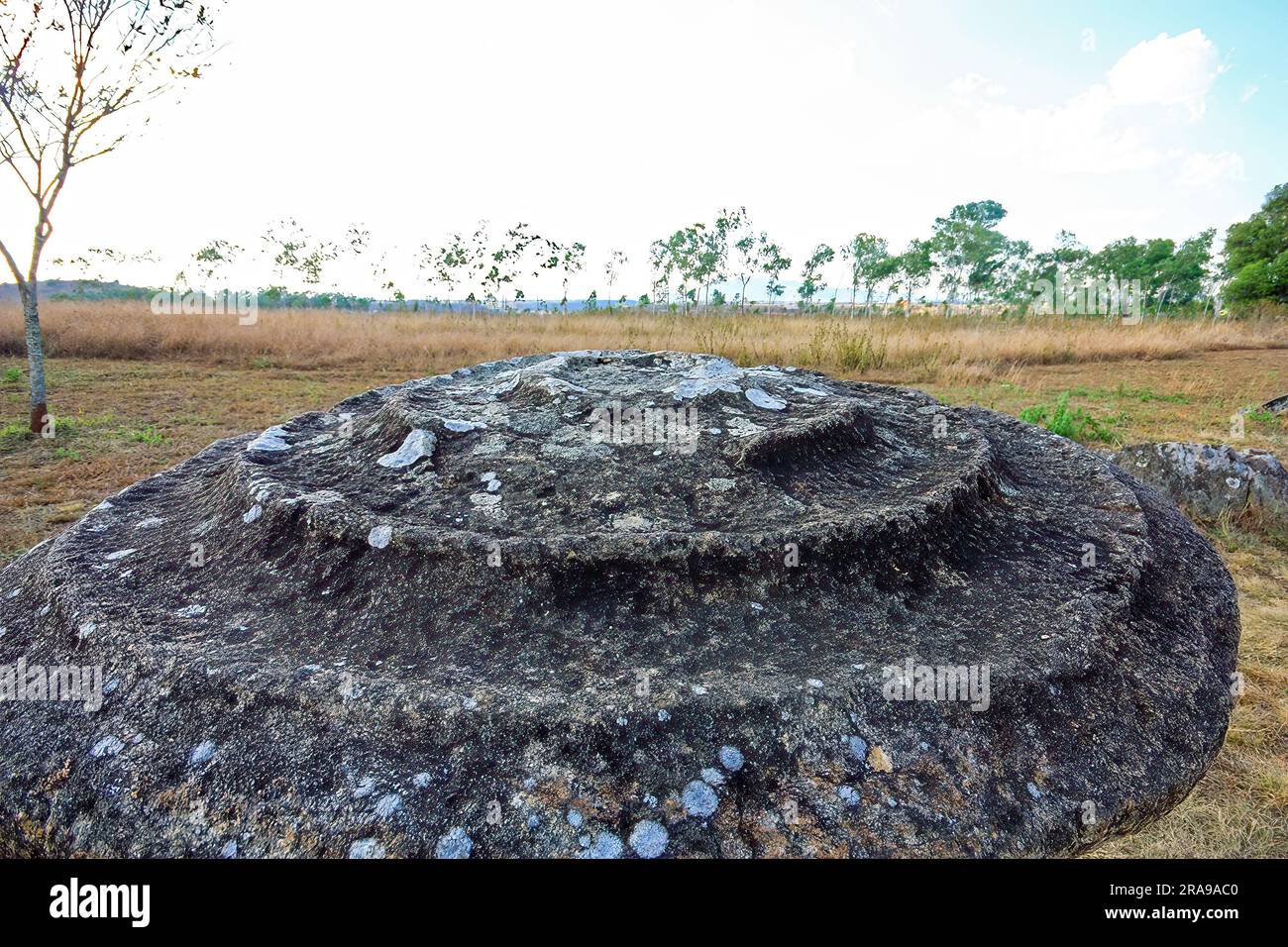 Mysterious stone jars hi-res stock photography and images - Alamy