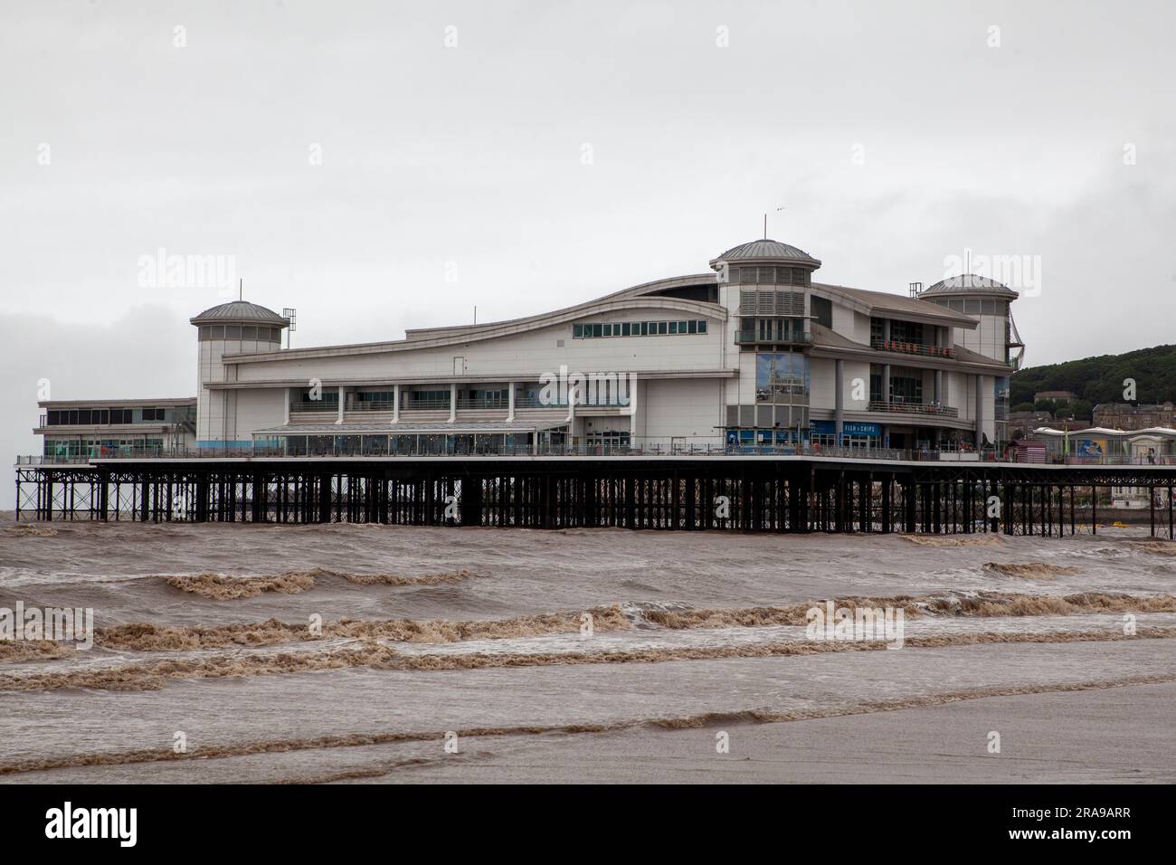 The Grand Pier in Weston Super Mare Stock Photo - Alamy