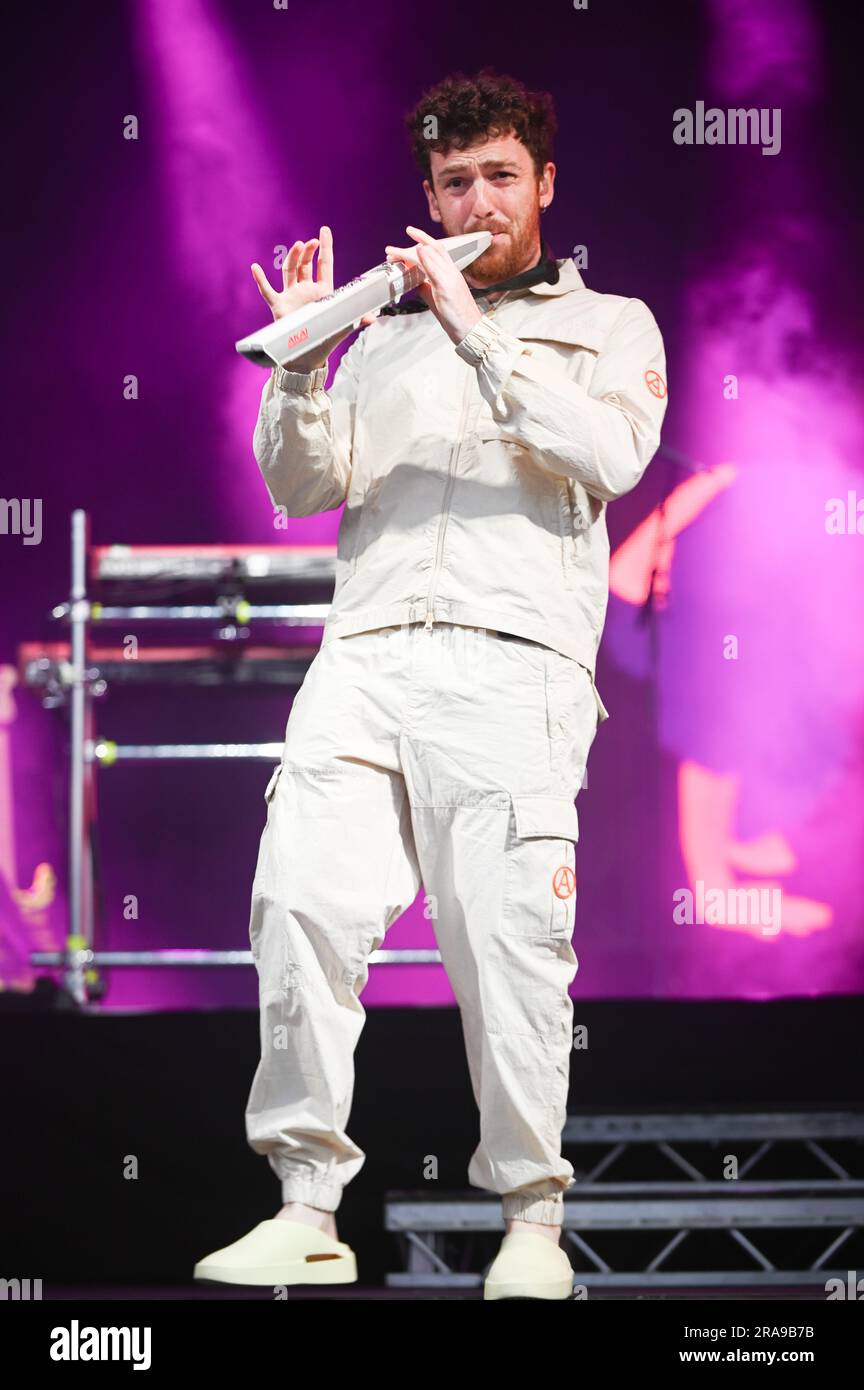 Clean Bandit ,Performing at Doncaster Racecourse , Doncaster , Uk , 01. ...