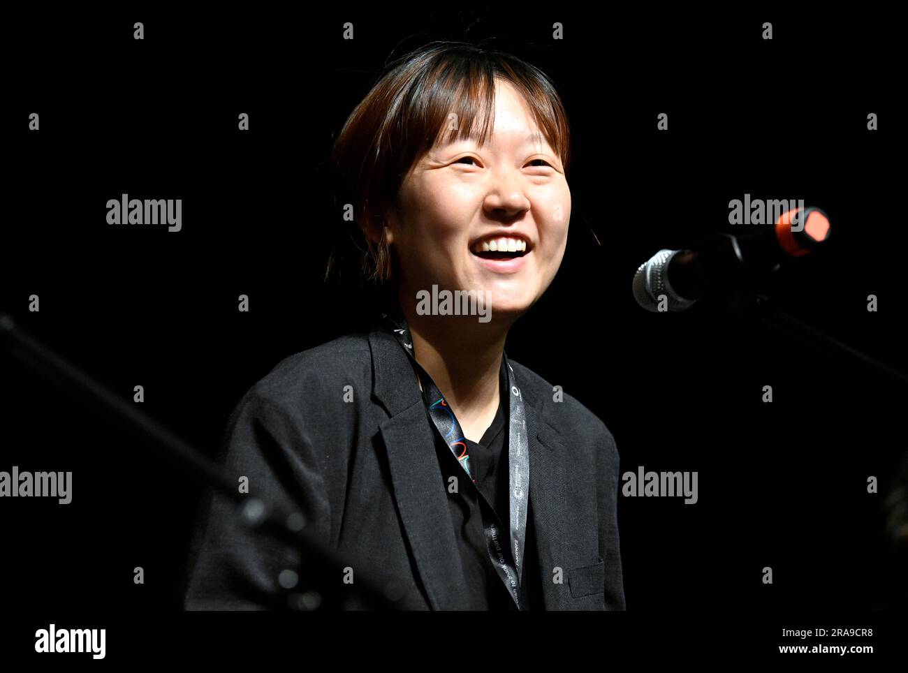 Karlovy Vary, Czech Republic. 02nd July, 2023. Film director Celine ...