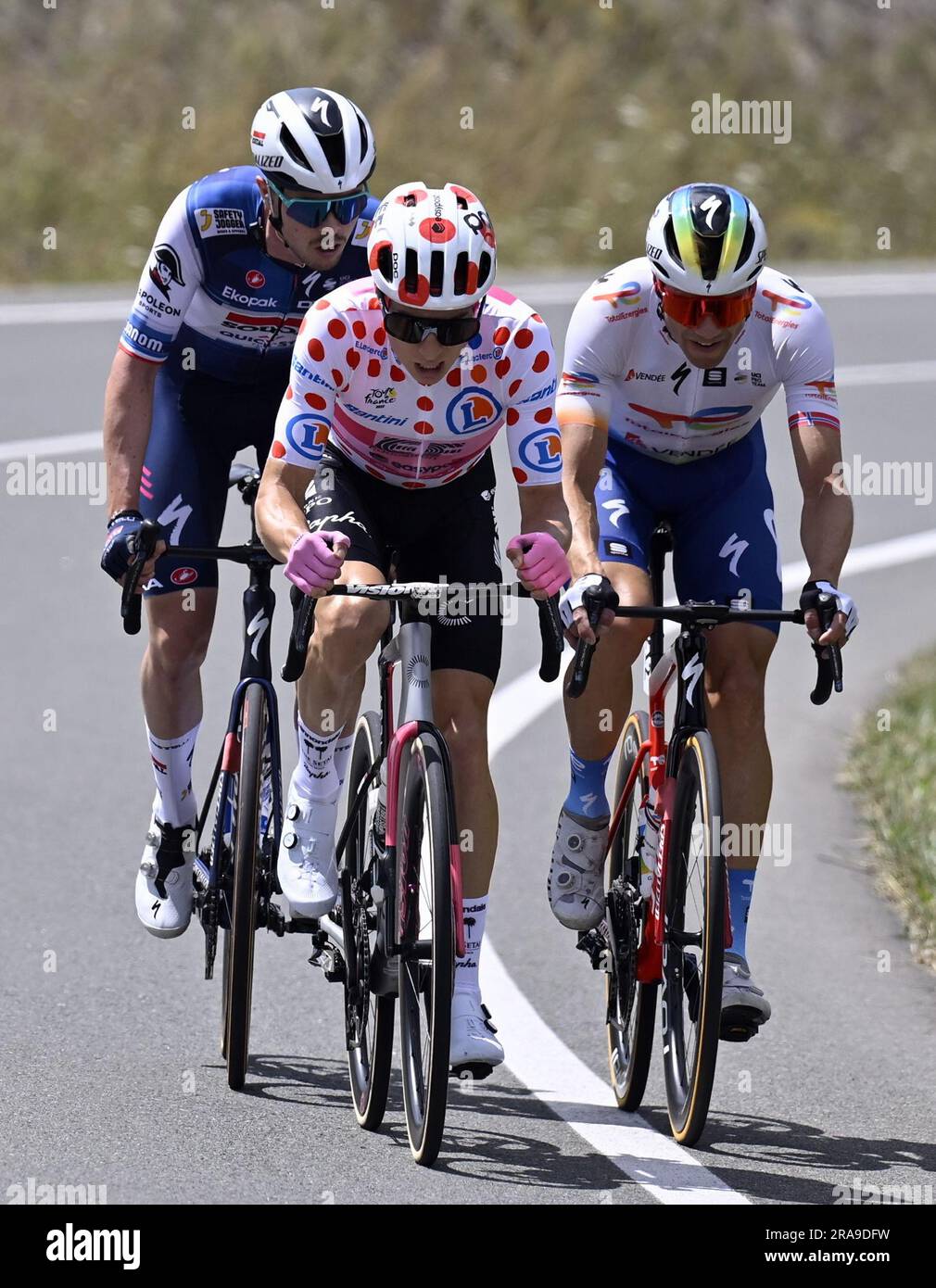 San Sebastian, Spain. 02nd July, 2023. French Remi Cavagna of Soudal ...
