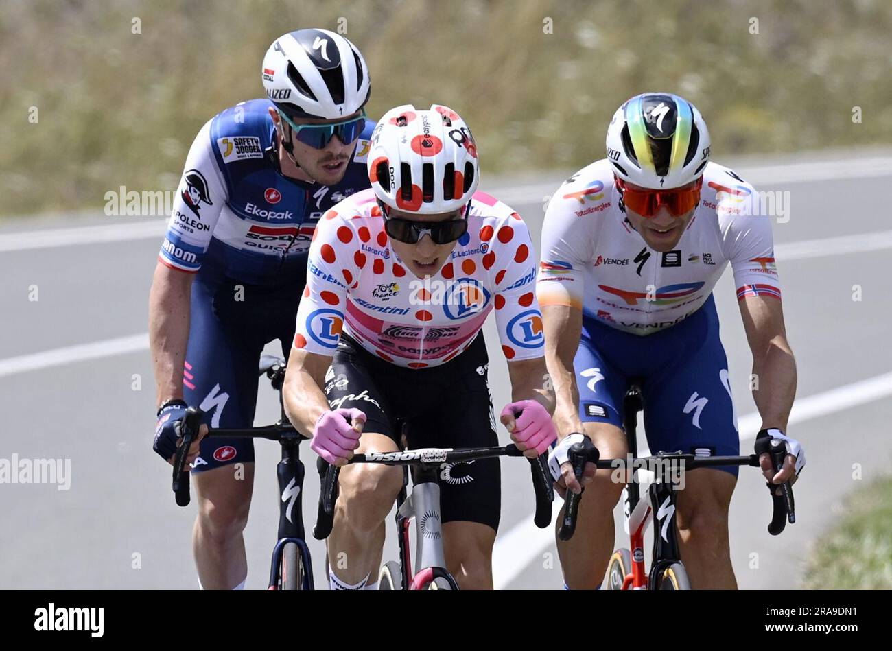 San Sebastian, Spain. 02nd July, 2023. French Remi Cavagna of Soudal ...