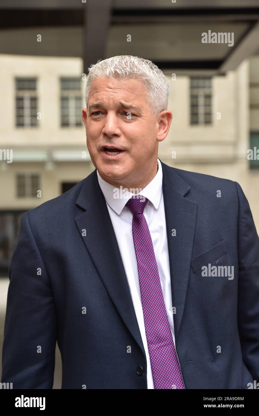 London, England, UK. 2nd July, 2023. STEVE BARCLAY, Secretary of State ...