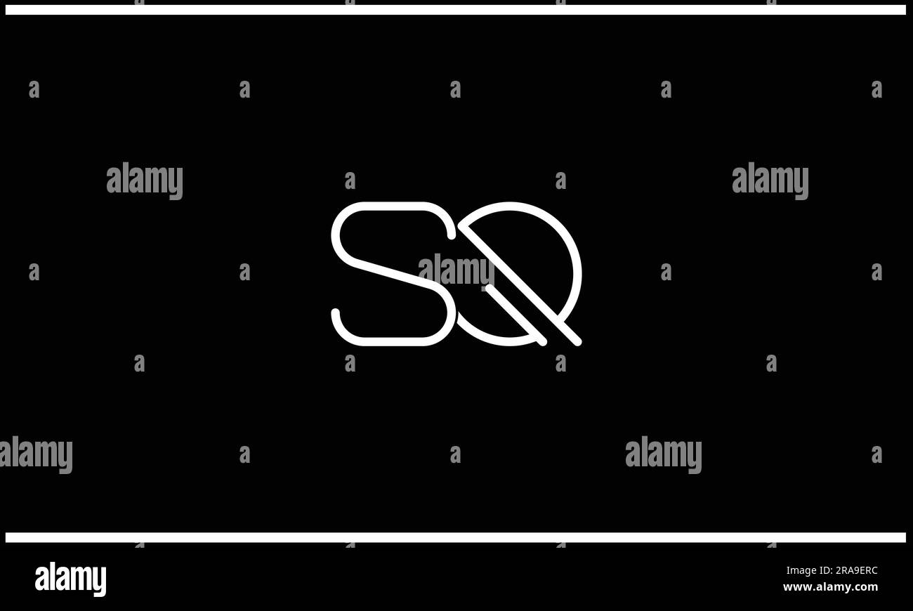 Qs letters Stock Vector Images - Alamy