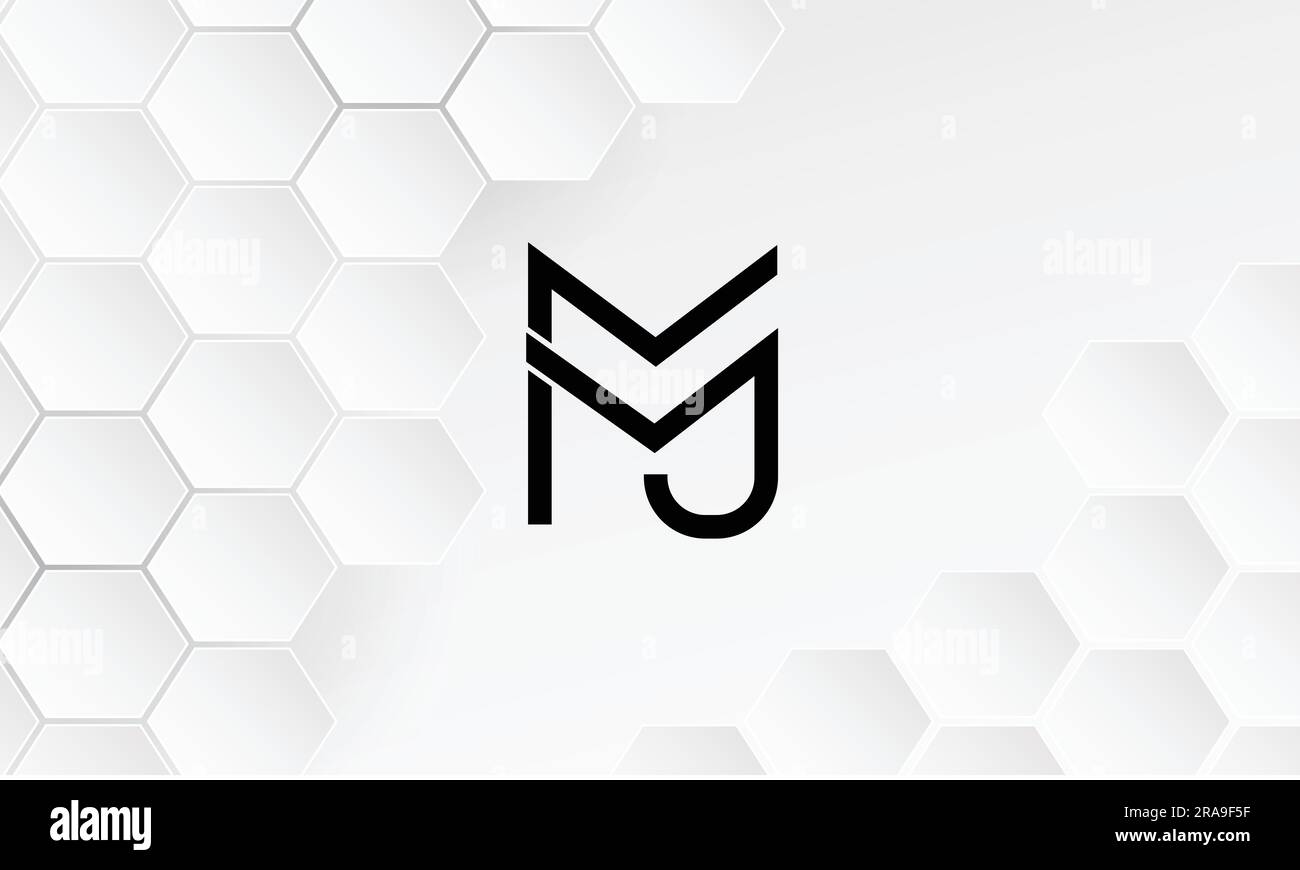 JM, MJ, Abstract Letters Logo monogram Stock Vector Image & Art - Alamy