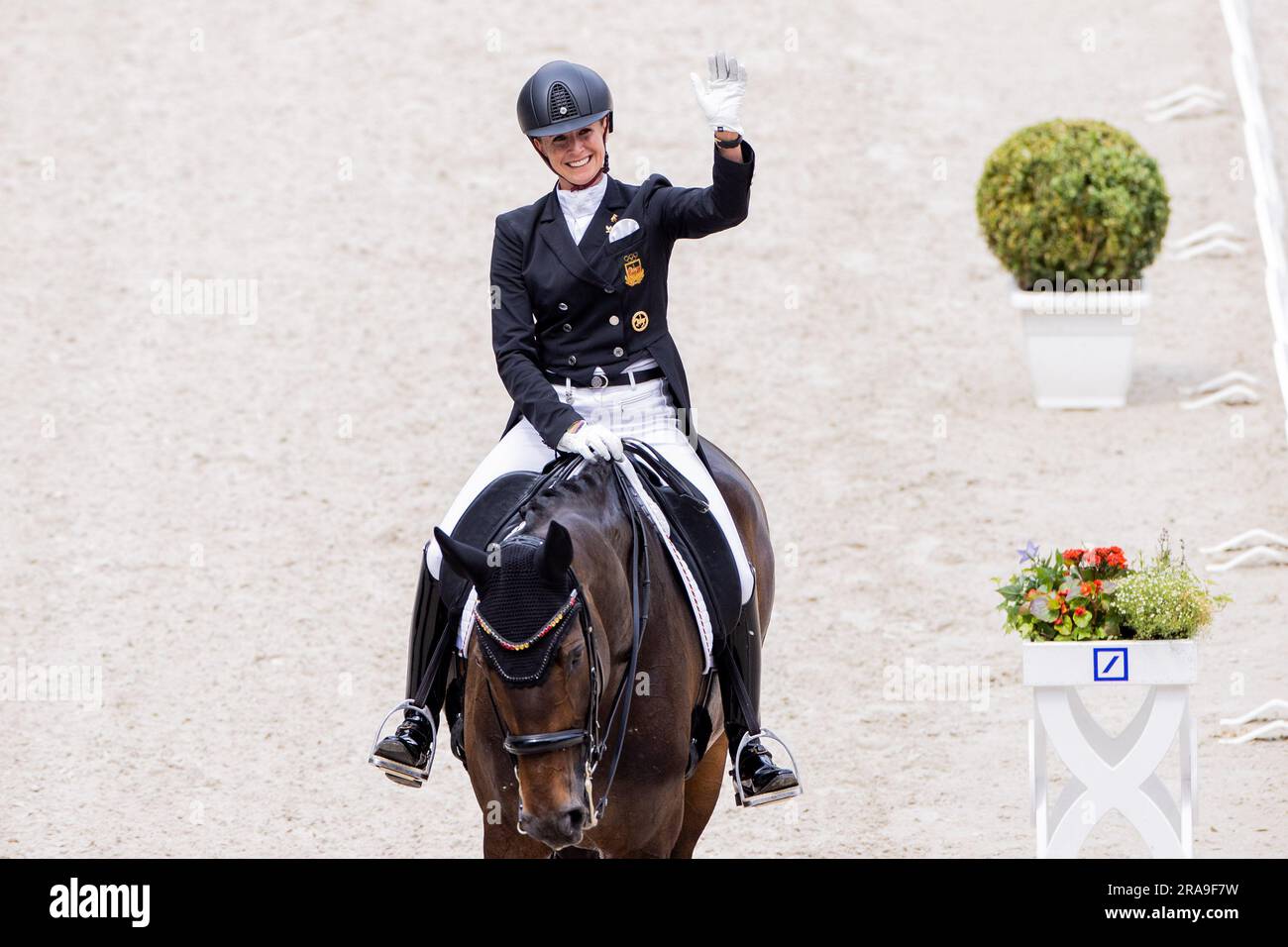 Aachen, Germany. 02nd July, 2023. Equestrian sport, dressage: CHIO ...