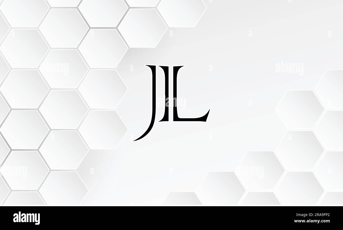 Letter lj logo Black and White Stock Photos & Images - Alamy