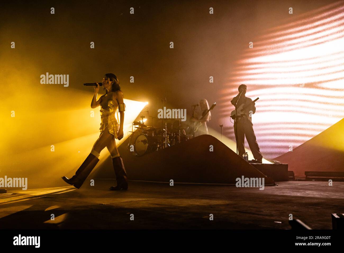 Roskilde, Denmark. 01st, July 2023. The American singer Caroline ...