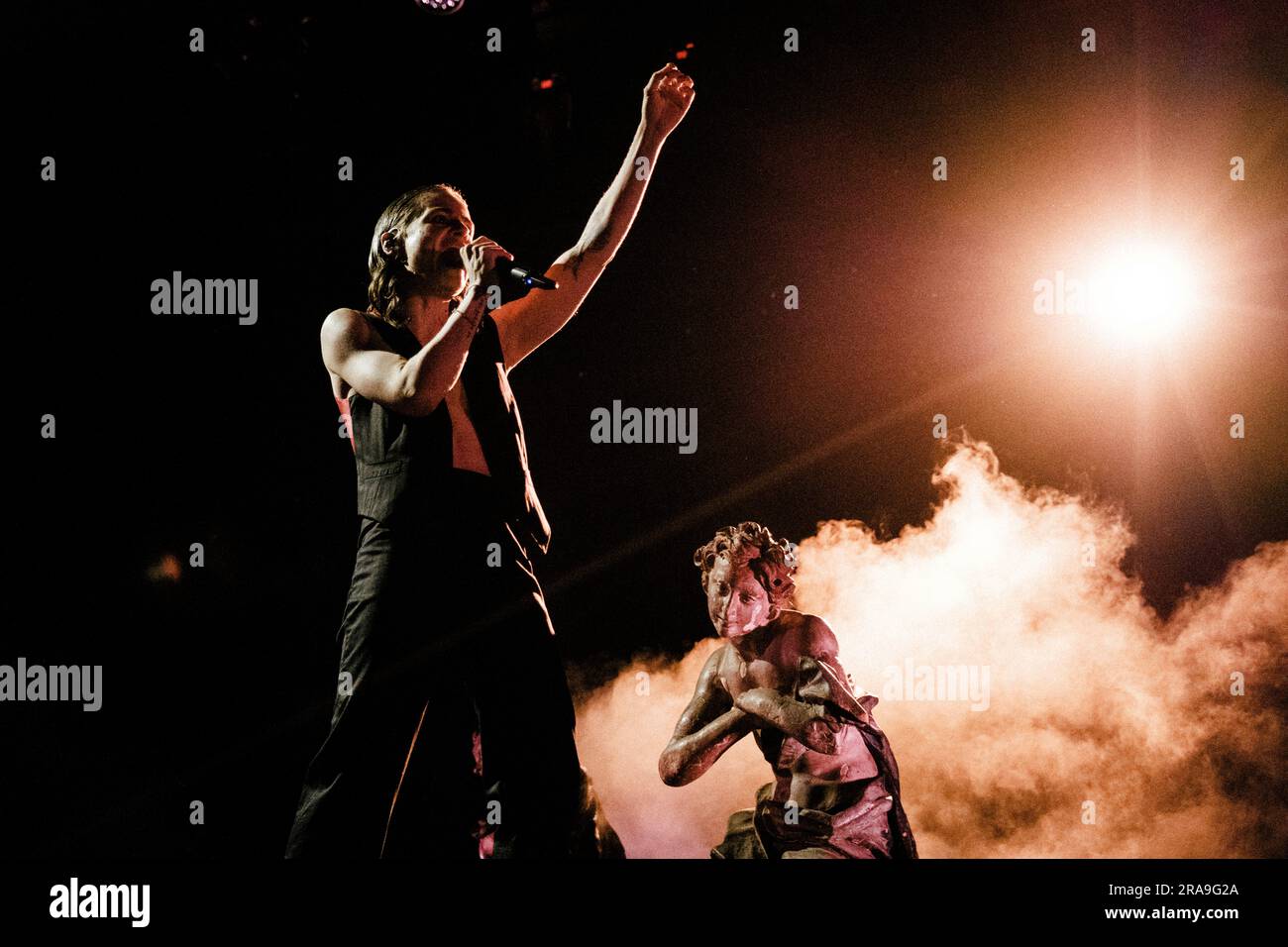 Roskilde, Denmark. 01st, July 2023. The French singer and songwriter ...