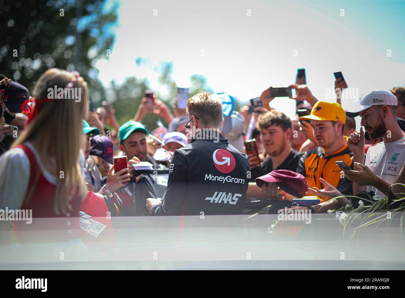 #27 Nico Hulkemberg, (GER) Haas F1 Team during the Austrian GP ...
