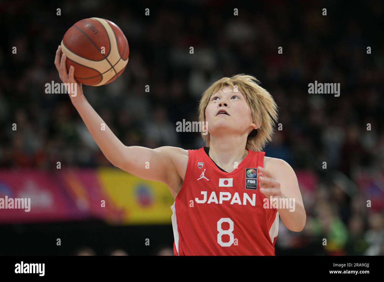 Maki Takada of Japan Women Basketball team seen in action during the ...