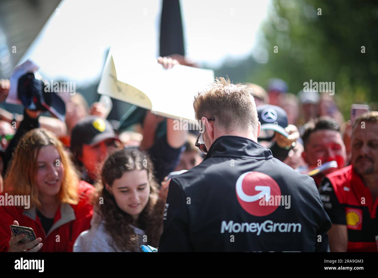 #27 Nico Hulkemberg, (GER) Haas F1 Team during the Austrian GP ...