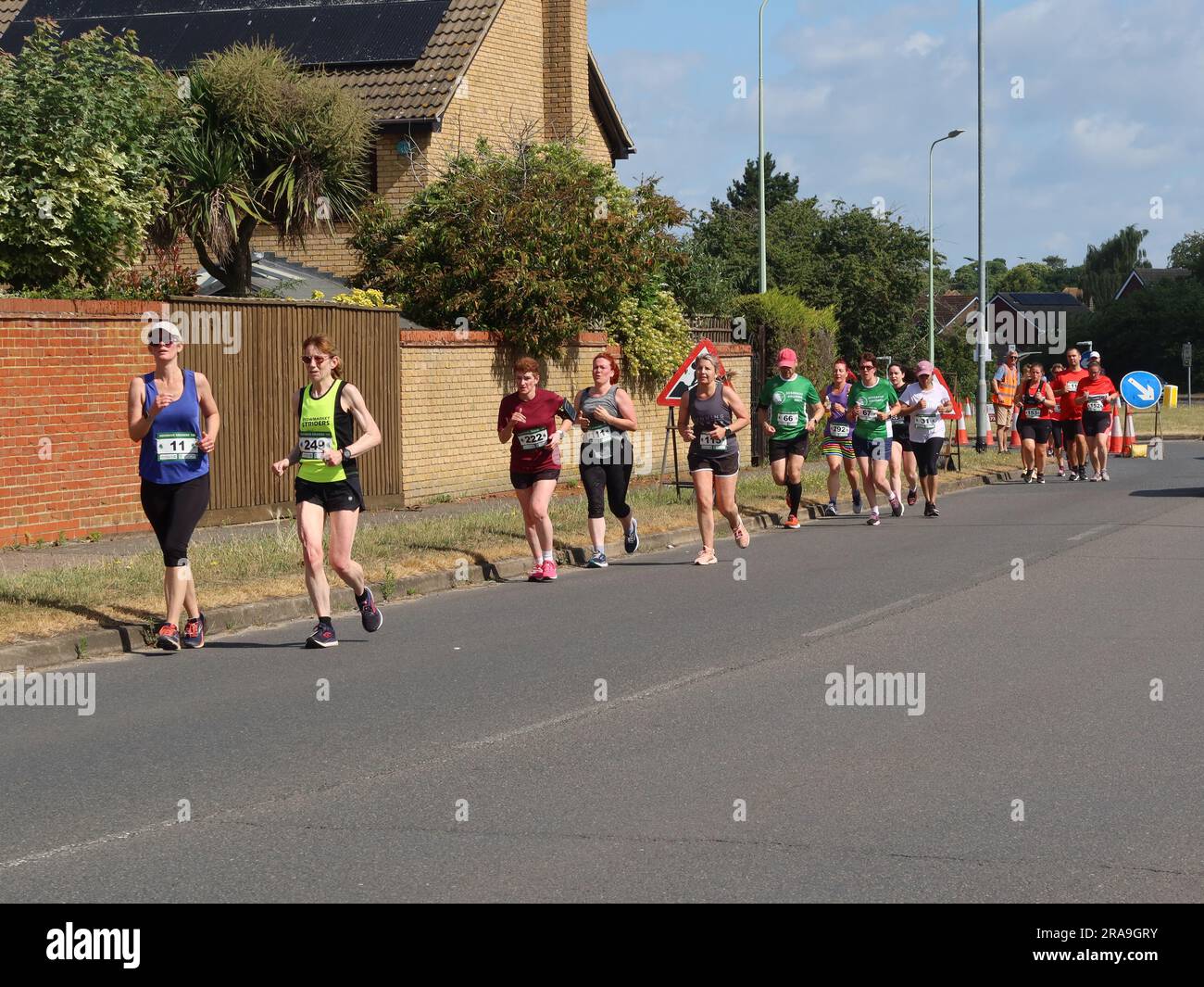 Kesgrave, Suffolk - 2 July 2023 : The Alan Brown Memorial 10k race ...