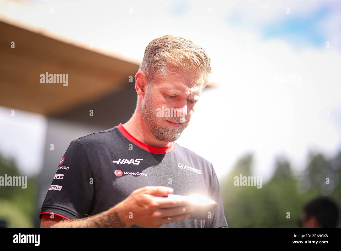 #20 Kevin Magnussen, (DAN) Haas F1 Team during the Austrian GP ...