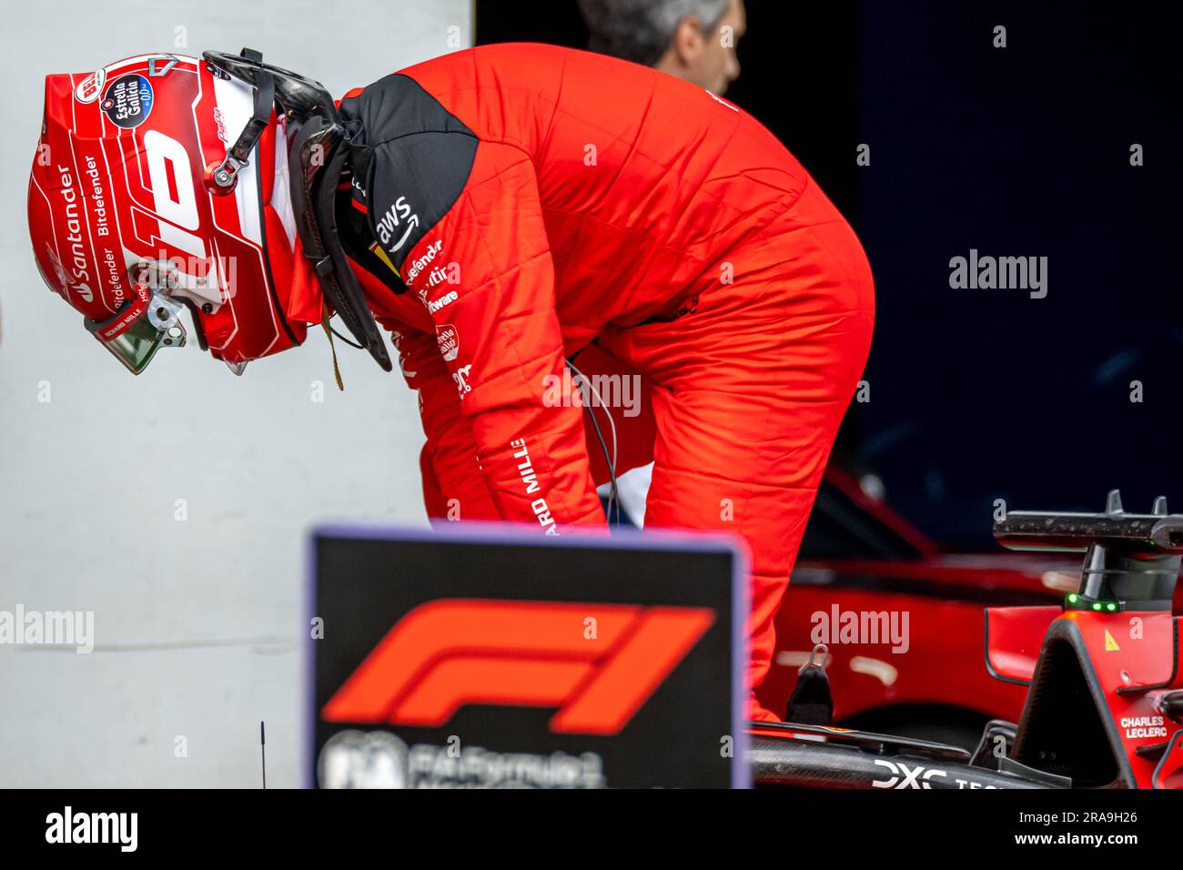 RED BULL RING, AUSTRIA - JUNE 30: Charles Leclerc, Ferrari SF-23 during ...