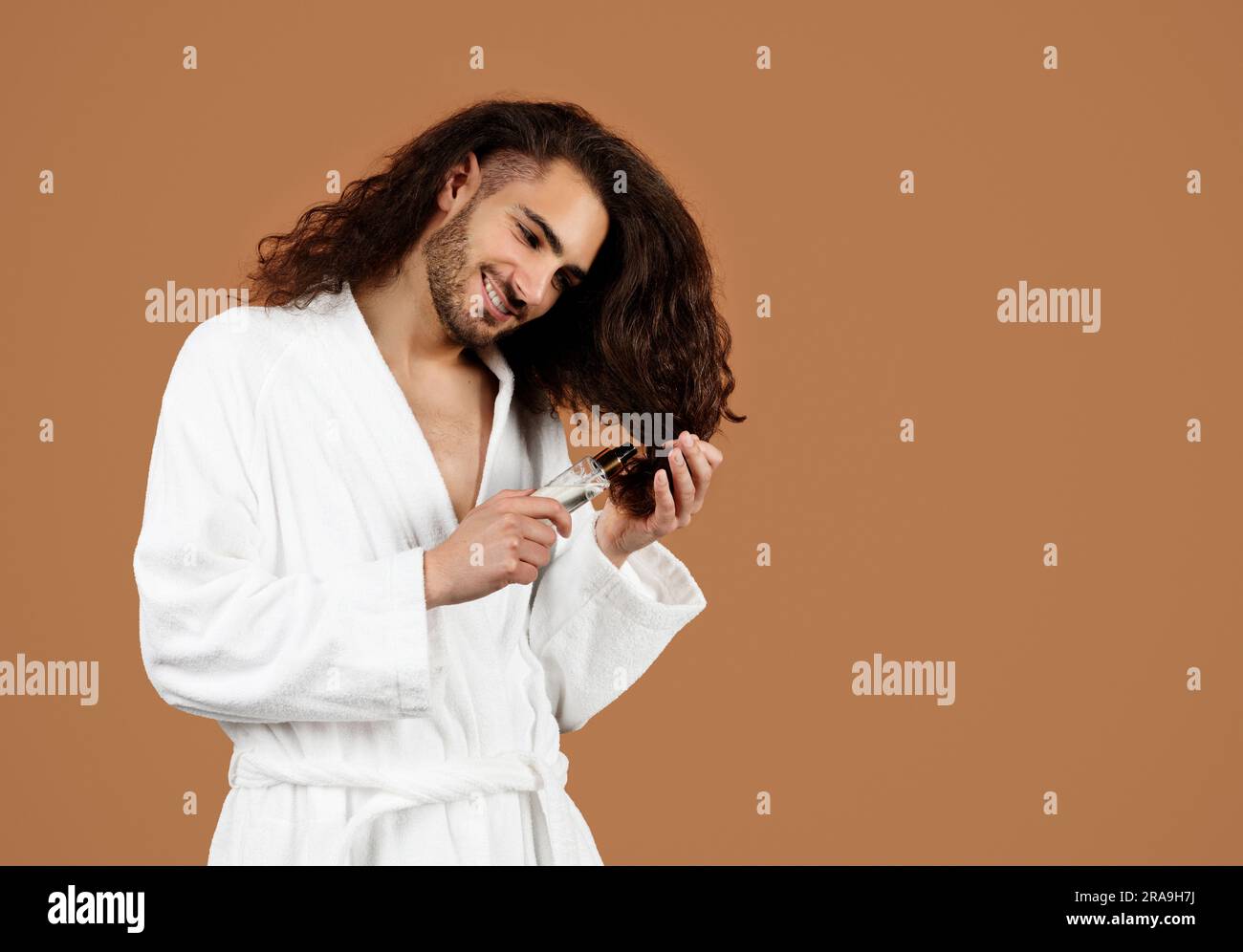 Arabic male long hair hi-res stock photography and images - Alamy