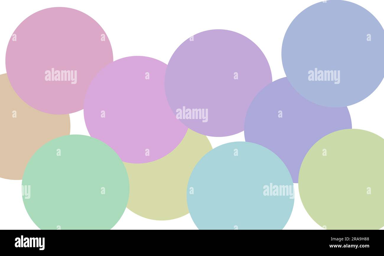 colorful abstract illustration of background color shapes on white ...