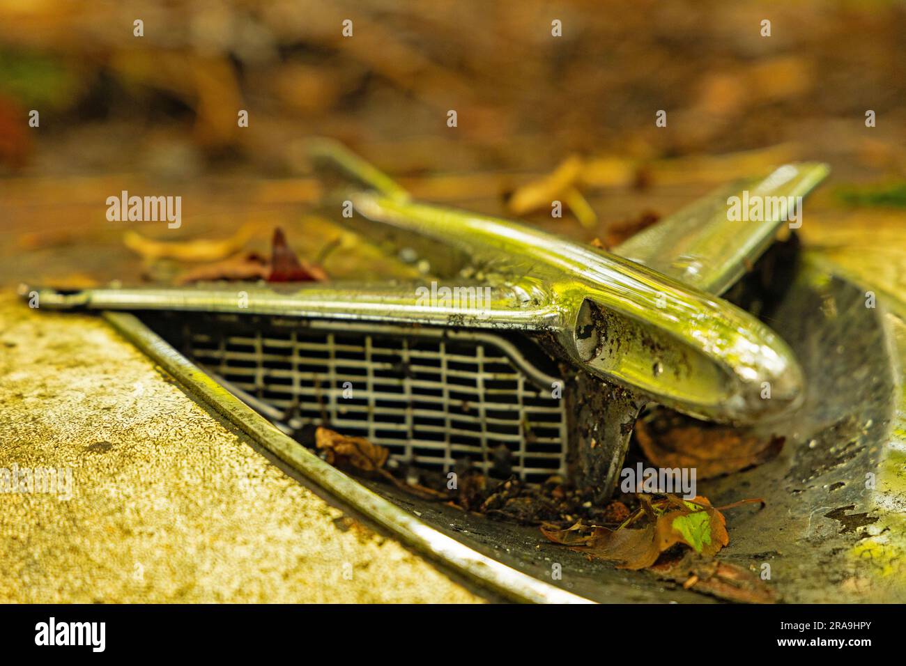 plane sign on a wrecked car Stock Photo - Alamy
