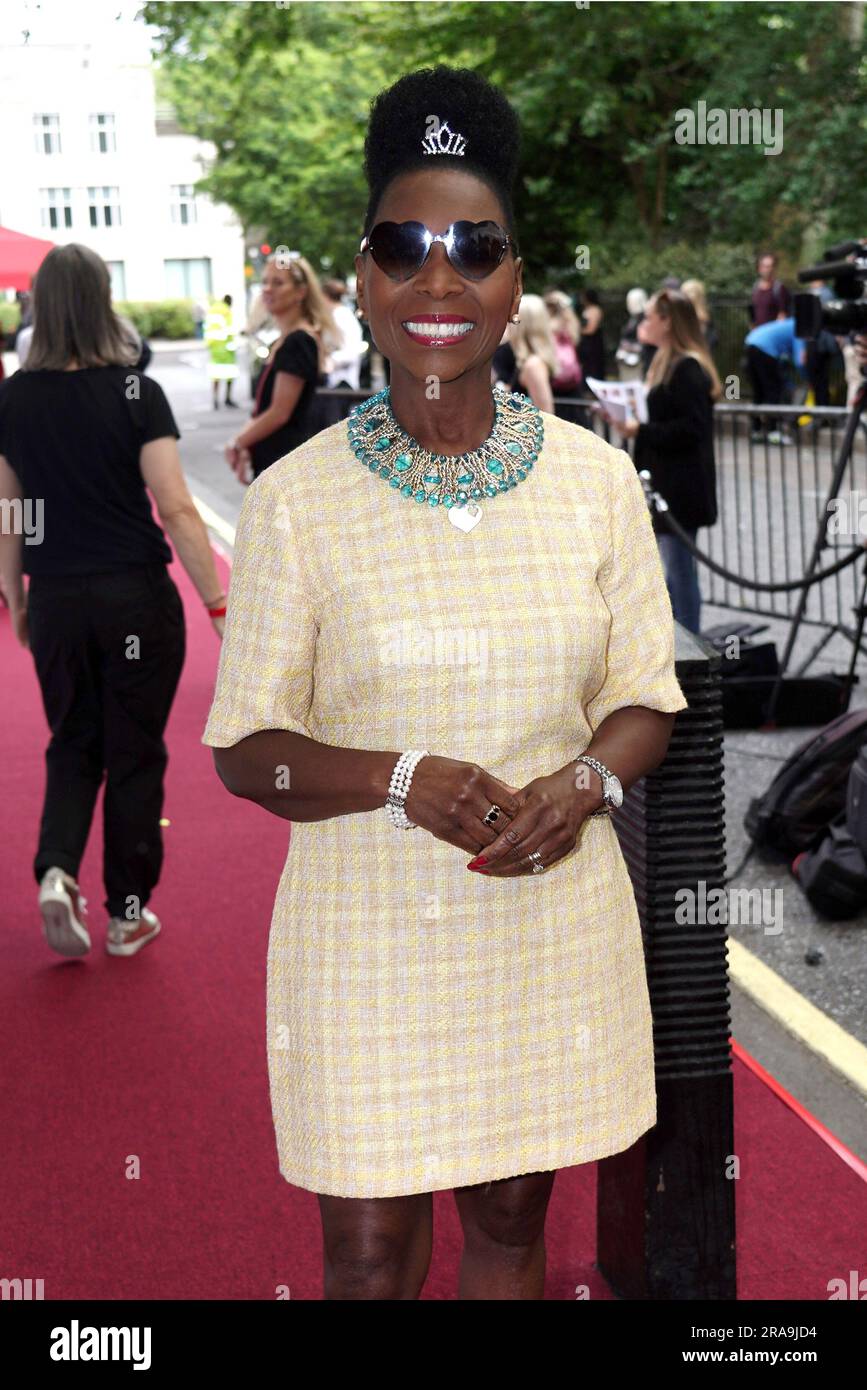 Baroness Dame Floella Benjamin arriving for the South Bank Sky Arts ...