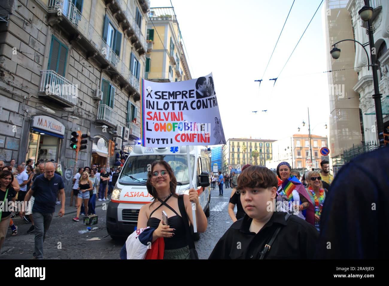 Napoli pride 2023 hi-res stock photography and images - Alamy
