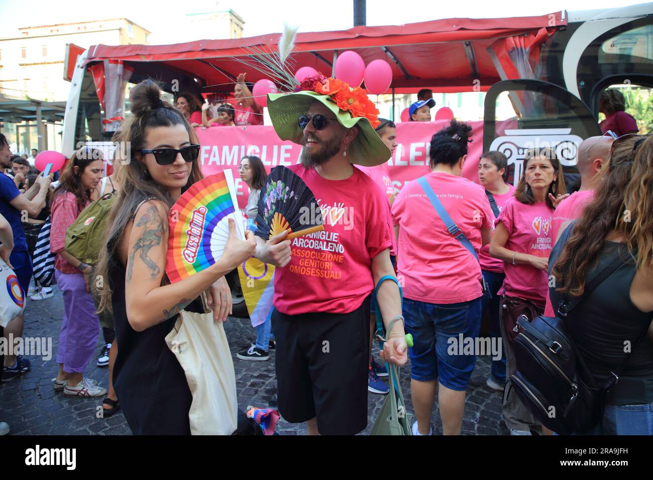 Napoli, Italy. 01st July, 2023. Naples, Italy - July 01, 2023: Seen ...